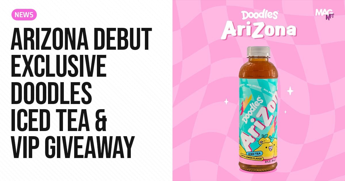 AriZona Launch Exclusive Doodles Iced Tea & VIP Giveaway