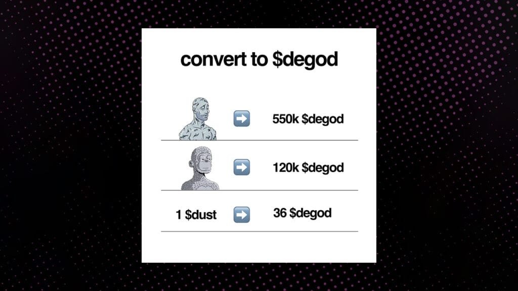 DeGods Unveil Burns For $DEGOD Token, Release Merch