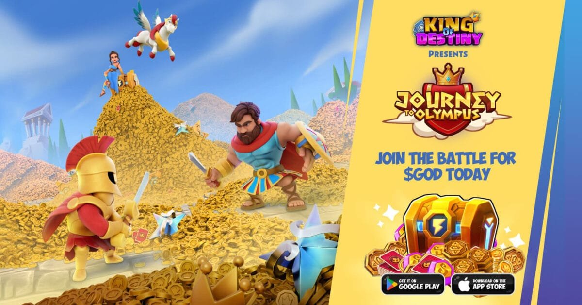 InfiniGods Debut $GOD Token Event in King of Destiny